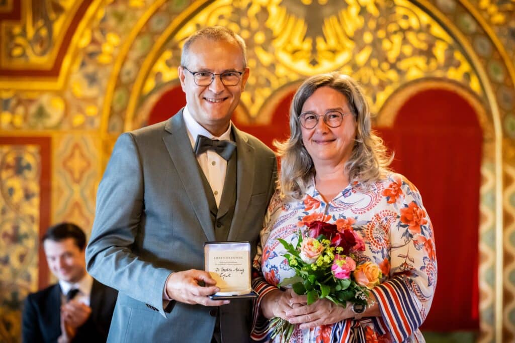 Transplantationsbeauftragter ausgezeichnet - Ich liebe Erfurt!